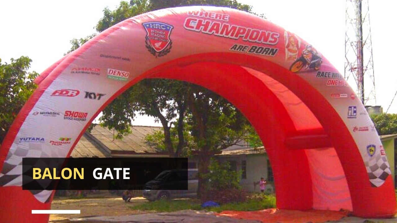 Balon Gate Surabaya - PT Laksana Balon
